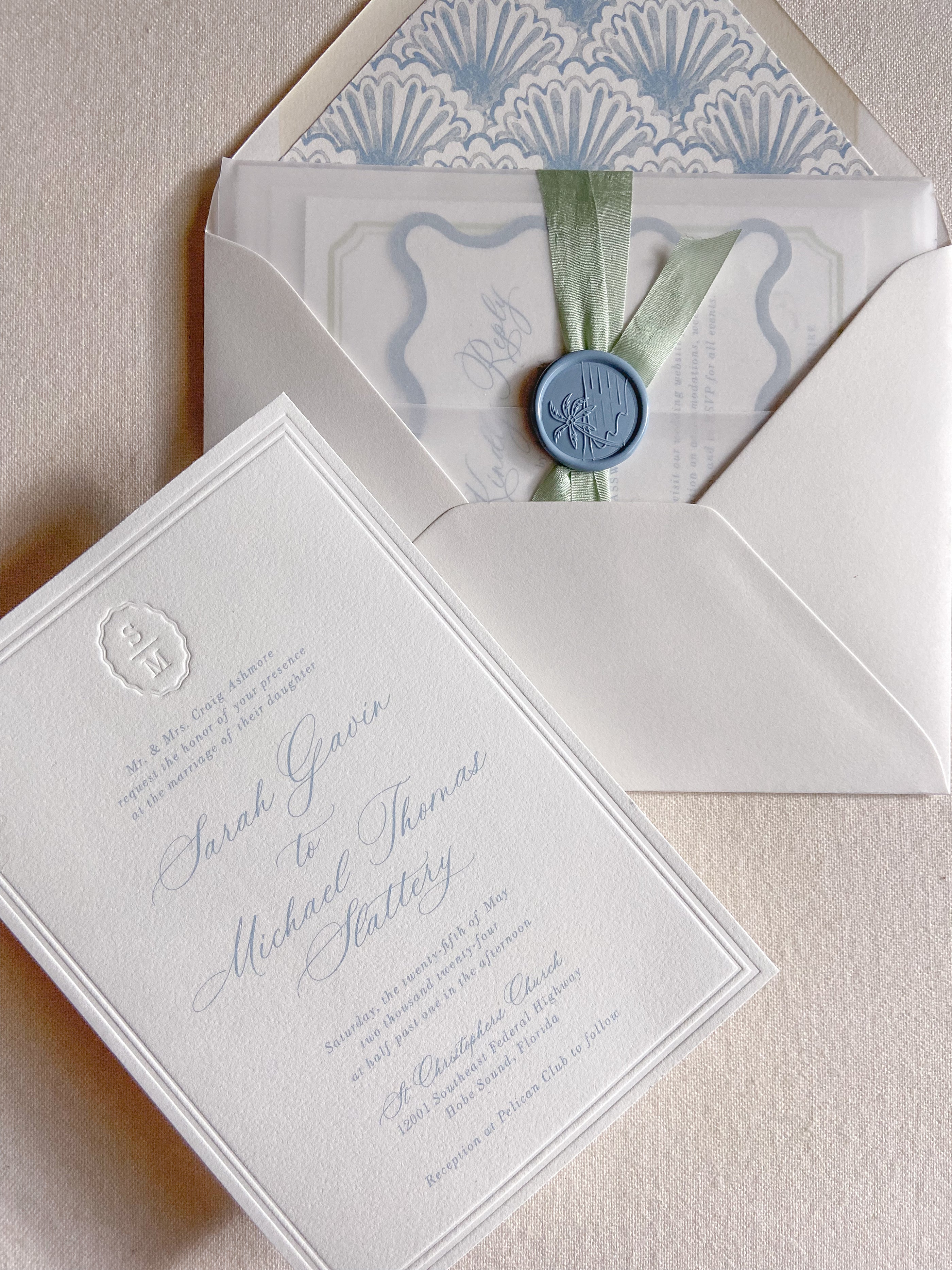 Custom Wedding Stationery – Tuesday Grace Designs