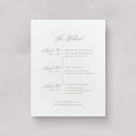 Estate Wedding Weekend Cards | Personalized Wedding Invitations ...